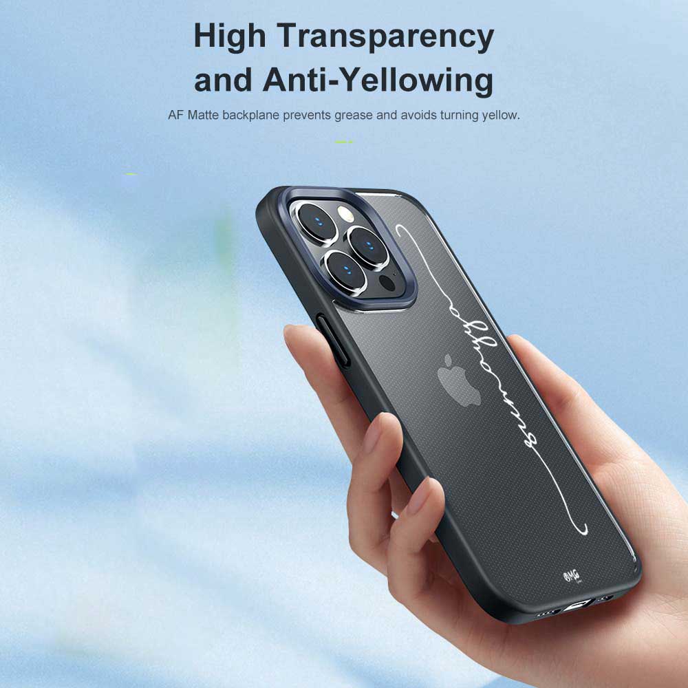 Custom Name Printed iPhone Frosted Case – OMGs