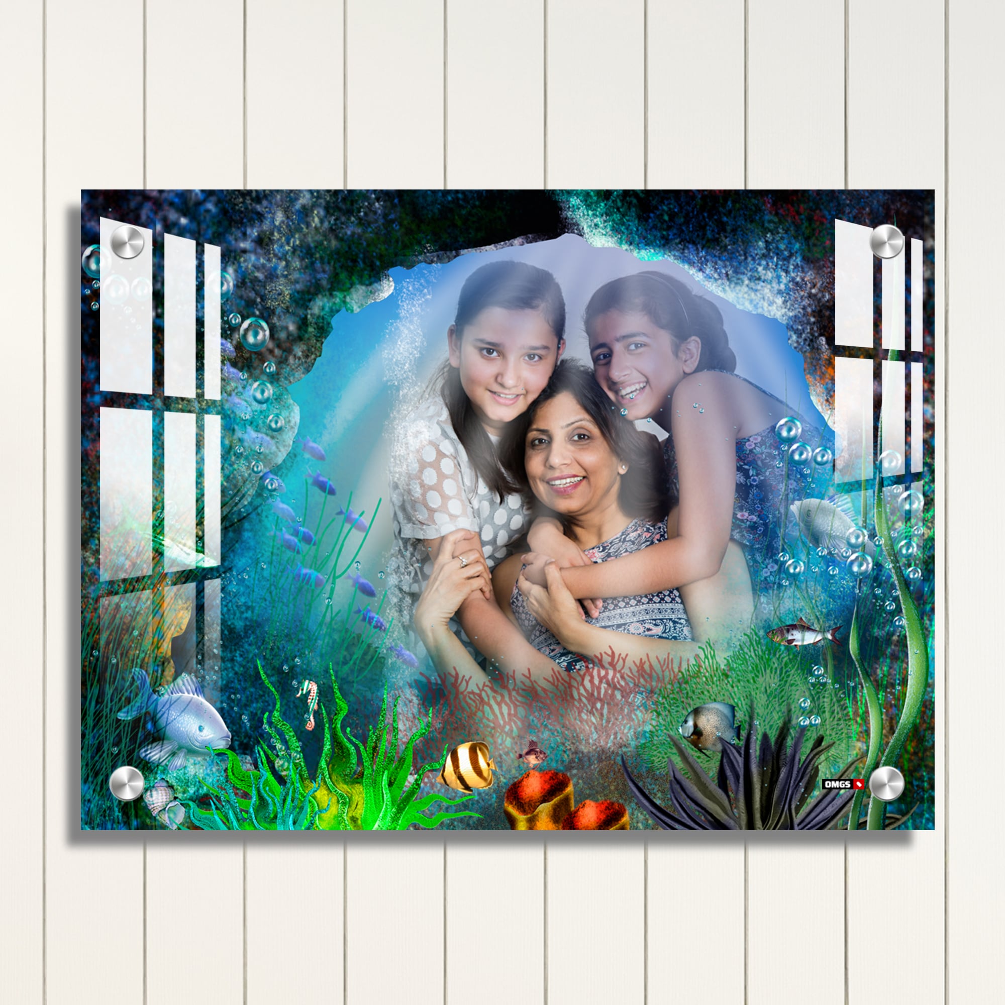 Seabed Acrylic Wall Photo Frame – OMGs