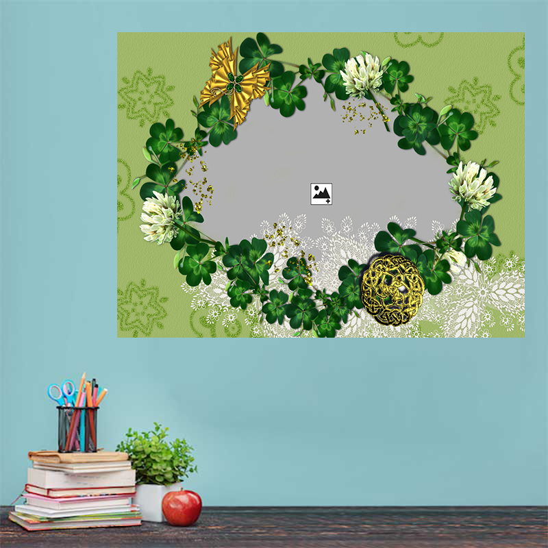 Green Frame Acrylic Photo Frame – OMGs