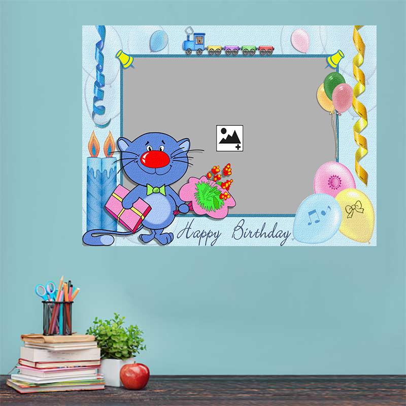 Happy Birthday Acrylic Photo Frame – OMGs