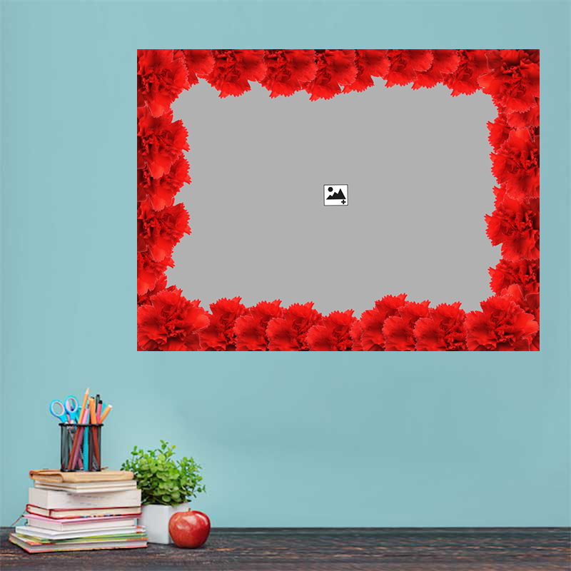 Red Rose Acrylic Photo Frame – OMGs