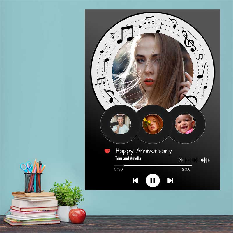 Disk Acrylic photo frame – OMGs