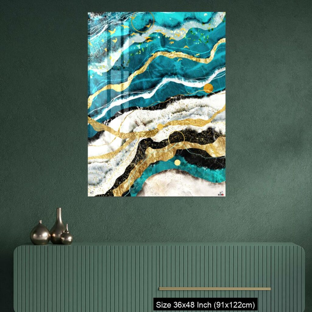 OMGs Acrylic Wall Decor – Resin geode and abstract art, functional art ...